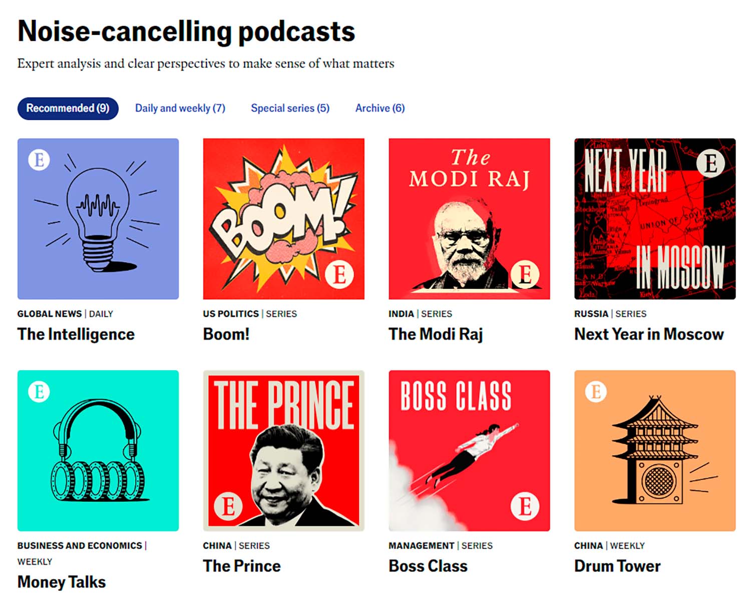 Los siete aprendizajes de The Economist tras un año de podcasts de pago ...
