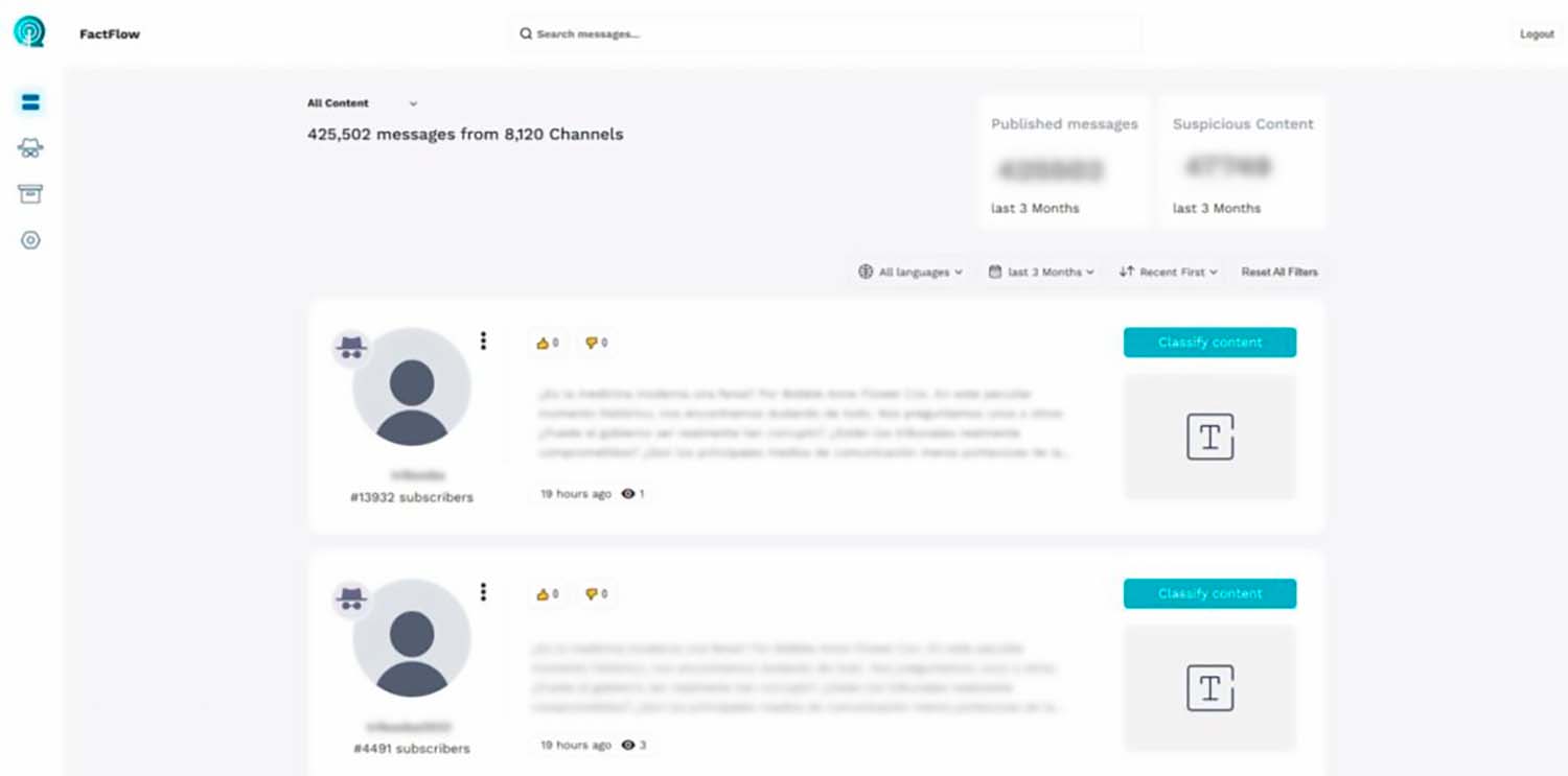 Newtral presenta FactFlow AI para detectar bulos en Telegram - Laboratorio de Periodismo Luca de ...