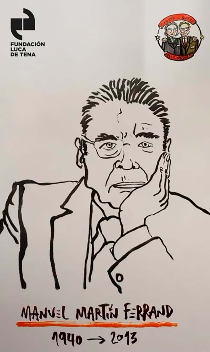 Ilustres del Periodismo (XI): Manuel Martín Ferrand - Laboratorio de Periodismo Luca de Tena